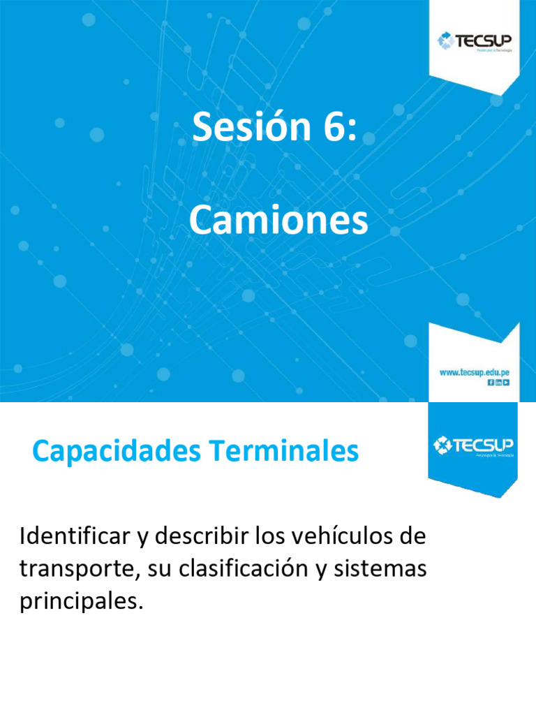 Sesión 6 - Camiones | PDF