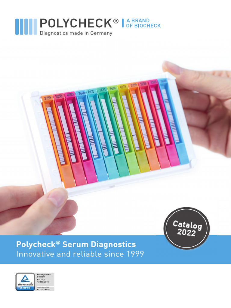 Polycheck Catalog 2022 | PDF | Antibody | Allergy