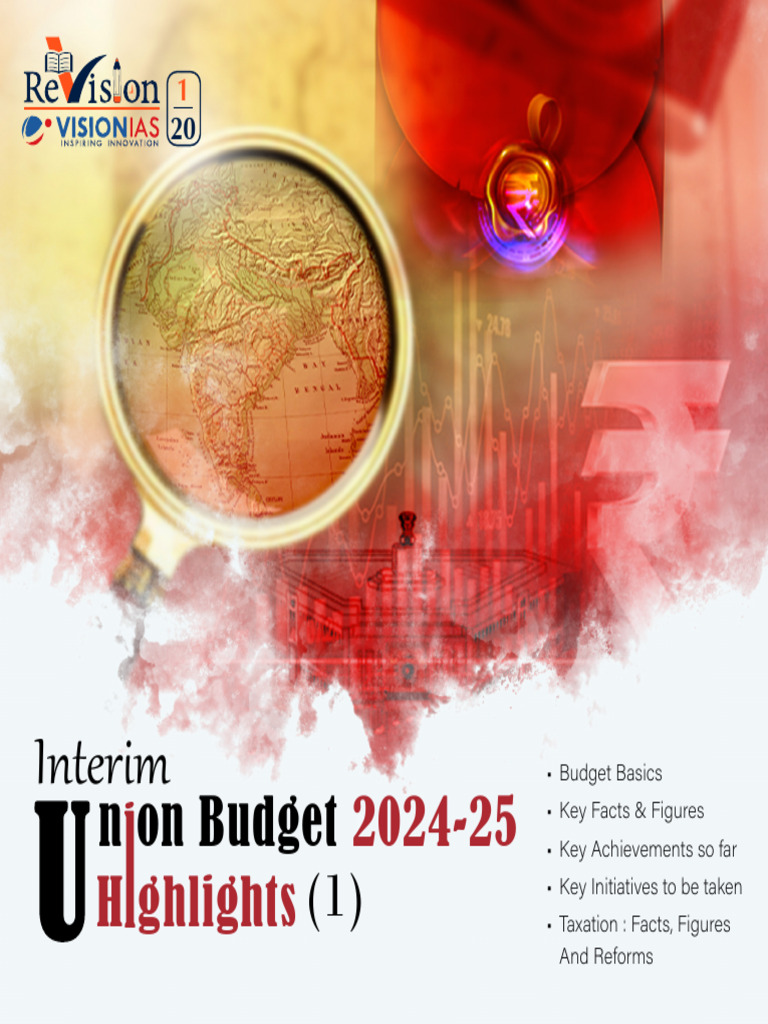 Interim UNION Budget 2024-25 Highlights | PDF