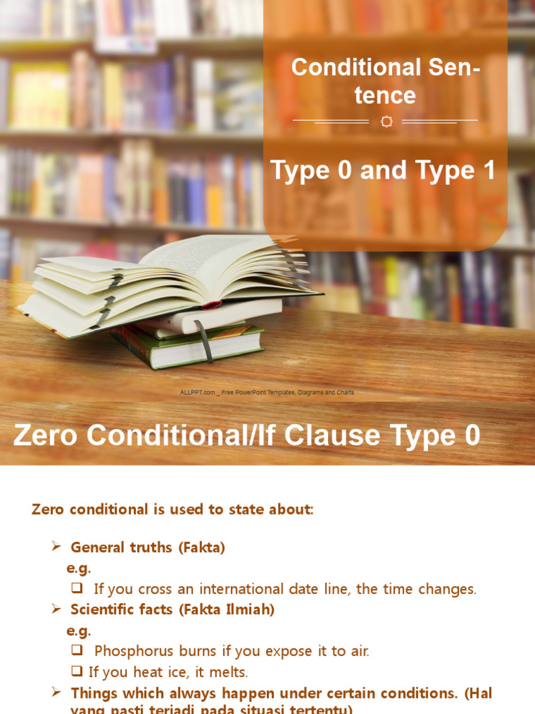 Conditional Sentence 0 and 1 | PDF | Noun | Clause