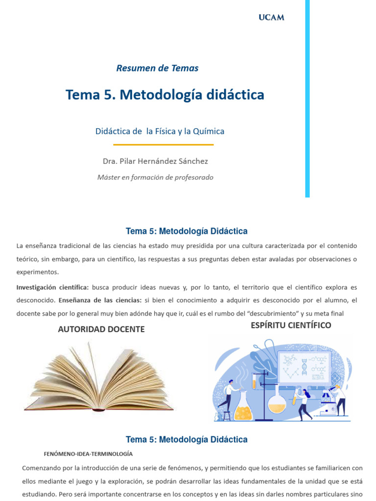 Tema 5. Resumen-1 | PDF | Constructivismo (filosofía de la educación) | Aprendizaje