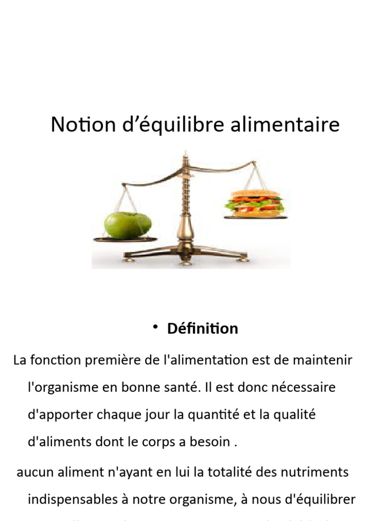Guide pour une Alimentation Équilibrée | PDF | Nutriments | Manger