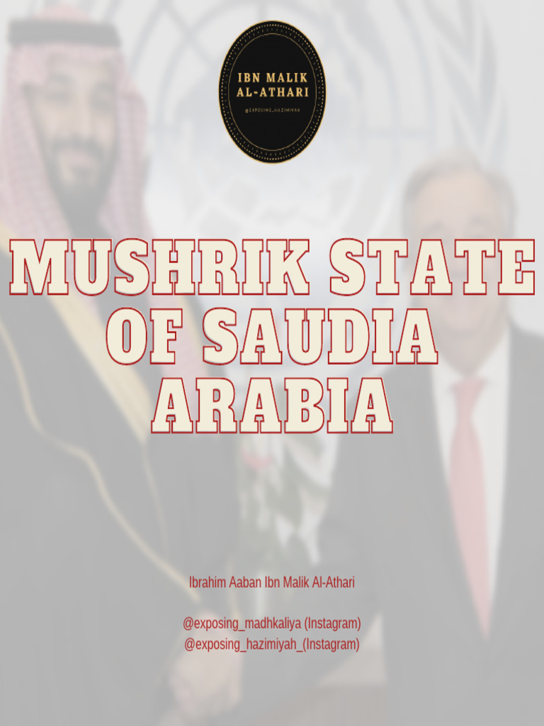 Mushrik State of Saudia Arabia | PDF