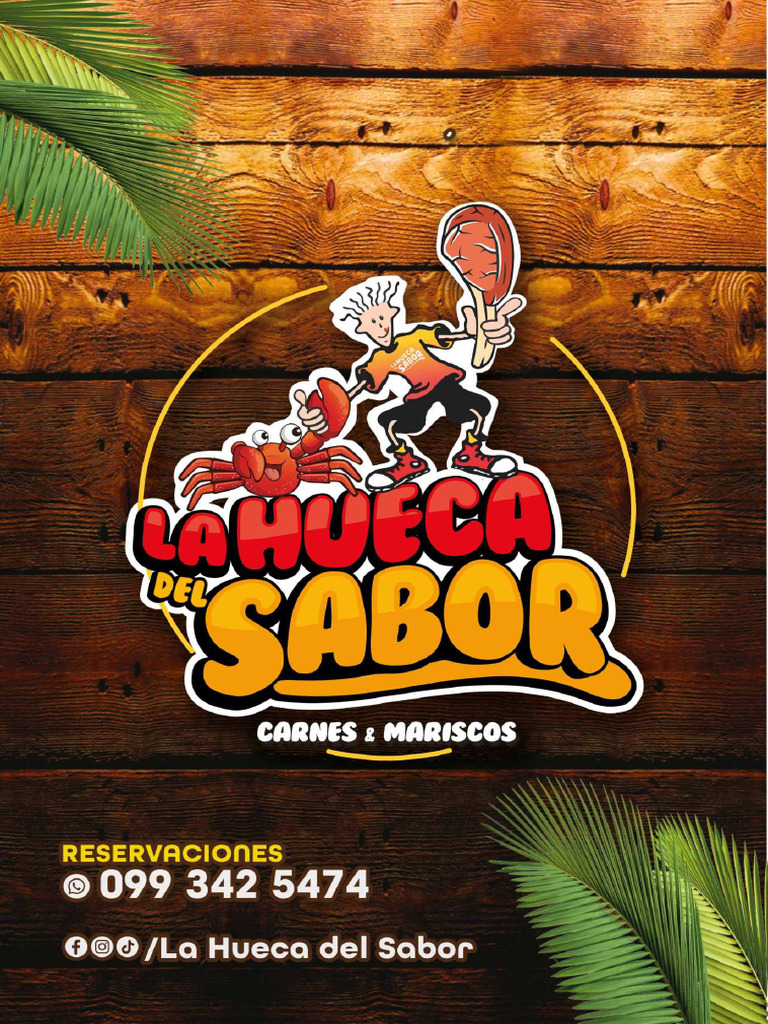 Menu La Hueca Del Sabor - Ok | PDF