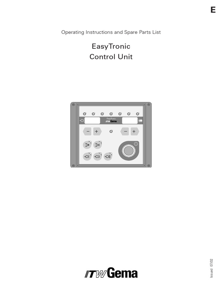 EasyTronic Control Unit Guide | PDF | Electrical Connector | Mains ...