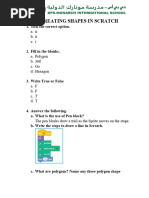Understanding Scratch Motion Blocks | PDF | Scratch (Programming ...