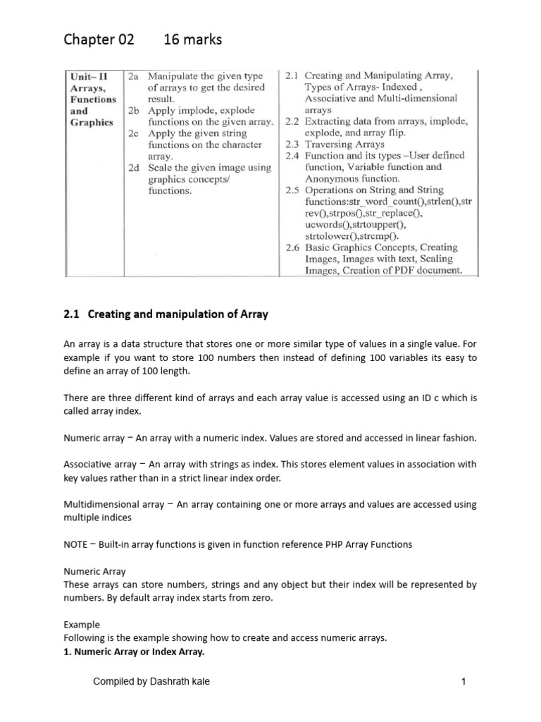 Chapter 02 Download Free Pdf Parameter Computer Programming Php