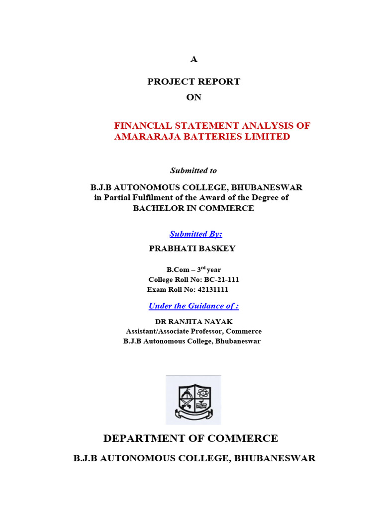 6 Sem Project Guidelines | PDF