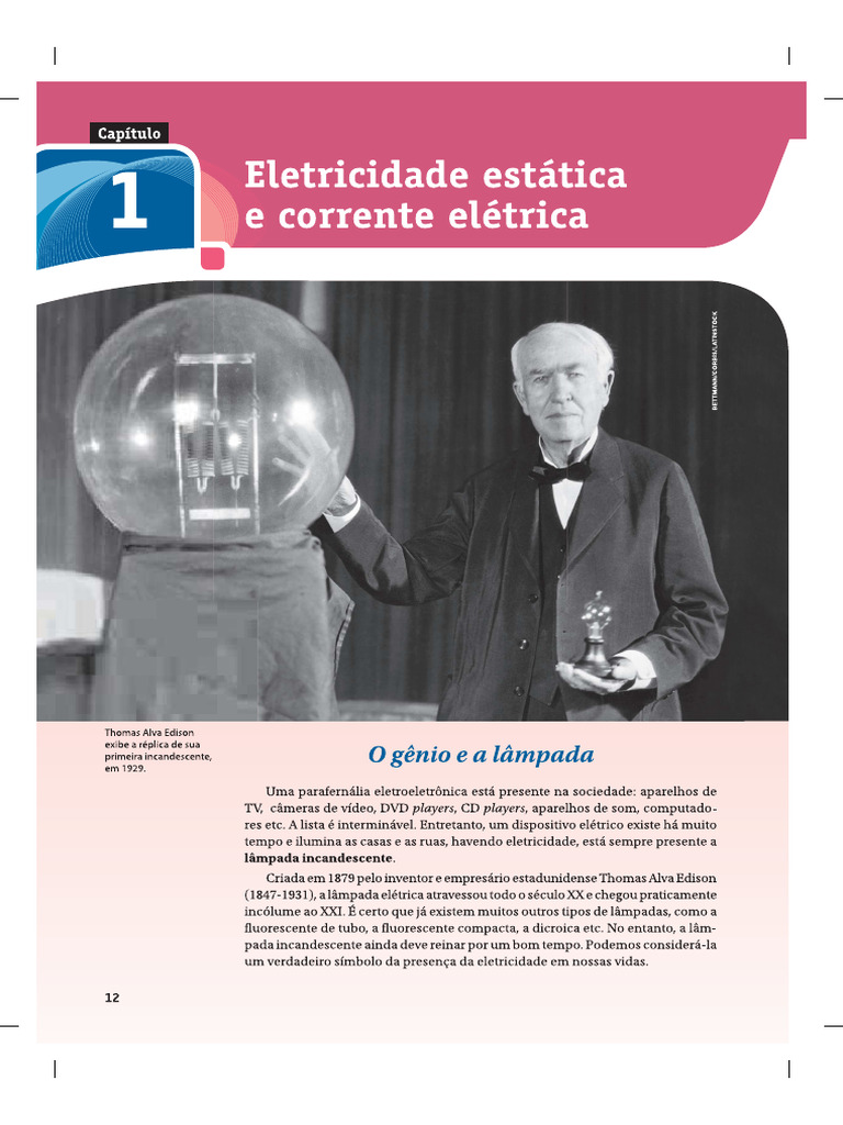 Física 3 - Eletricidade Estática e Corrente Elétrica | PDF