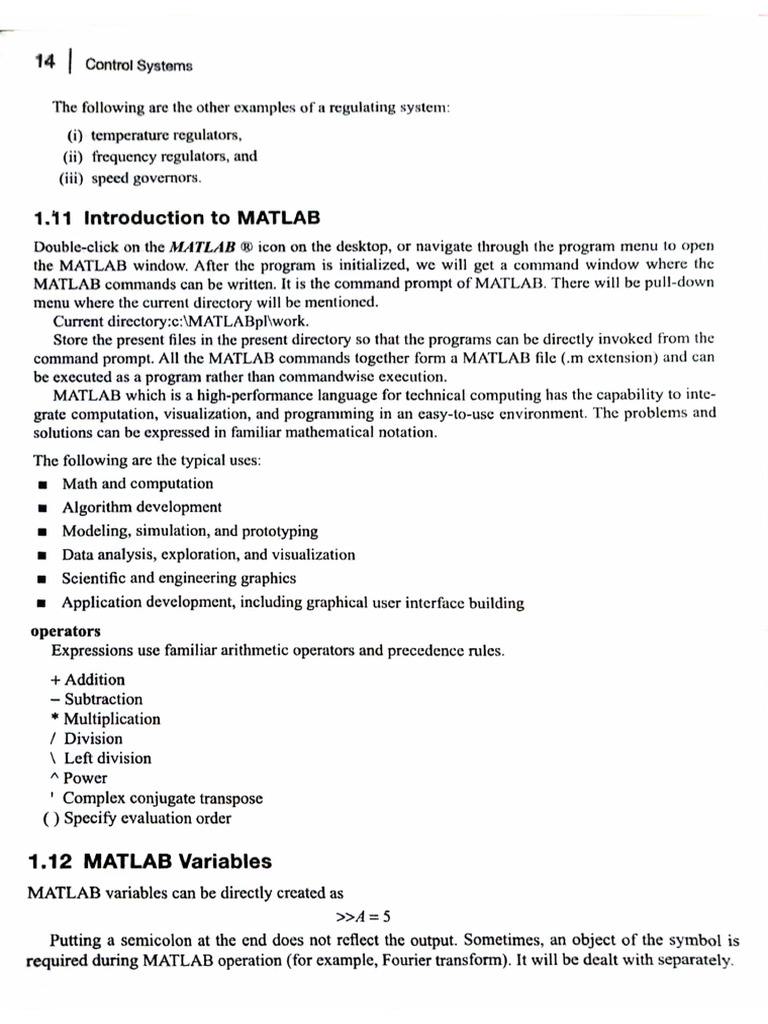 Matlab Commands Pdf