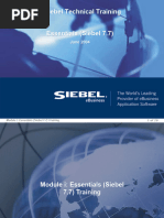 Siebel Upgrade Workshop | PDF