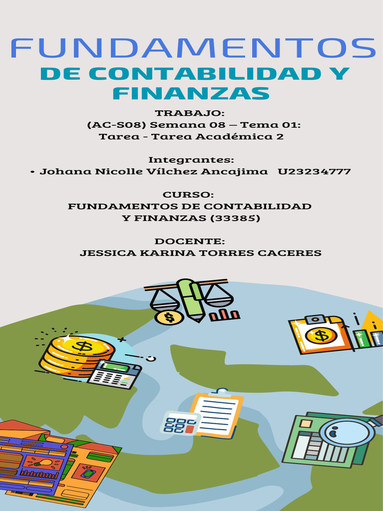 Tarea Académica 2 DE FUNDAMENTOS DE CONTABILIDAD Y FINANZAS | PDF | Contabilidad | Dinero