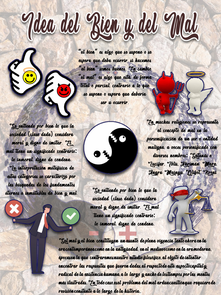 Infografia Sobre Bien y Mal | PDF
