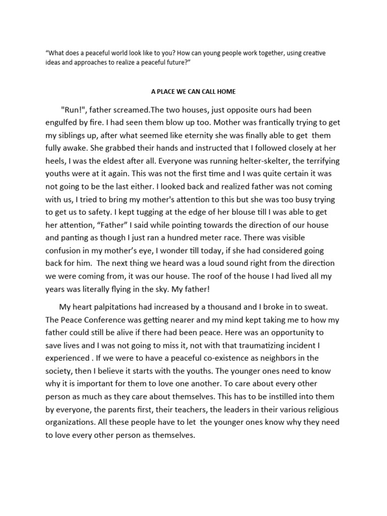 A Place We Can Call Home | PDF