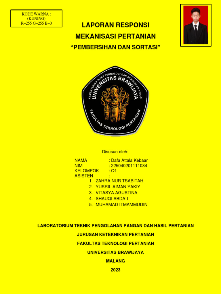 Teknik Sortasi Gabah dalam Pertanian | PDF
