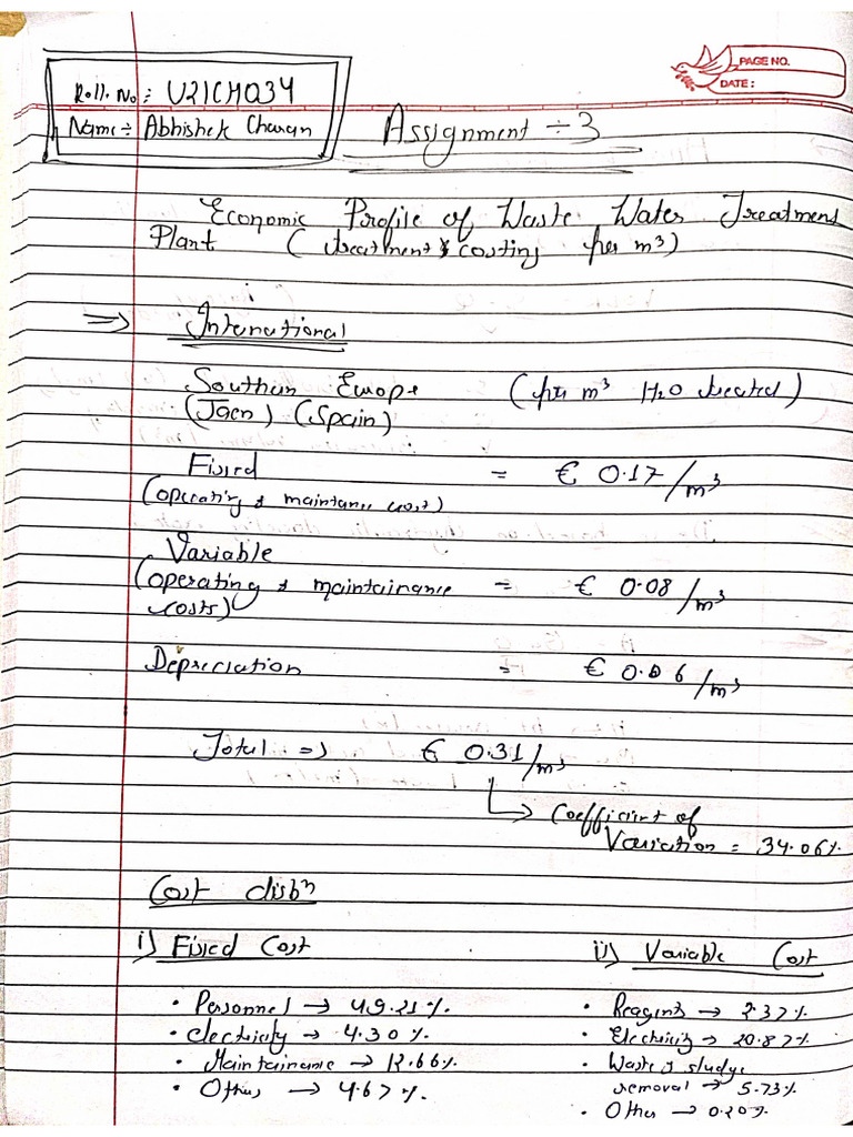U21CH034 WEC Assignment 3 | PDF