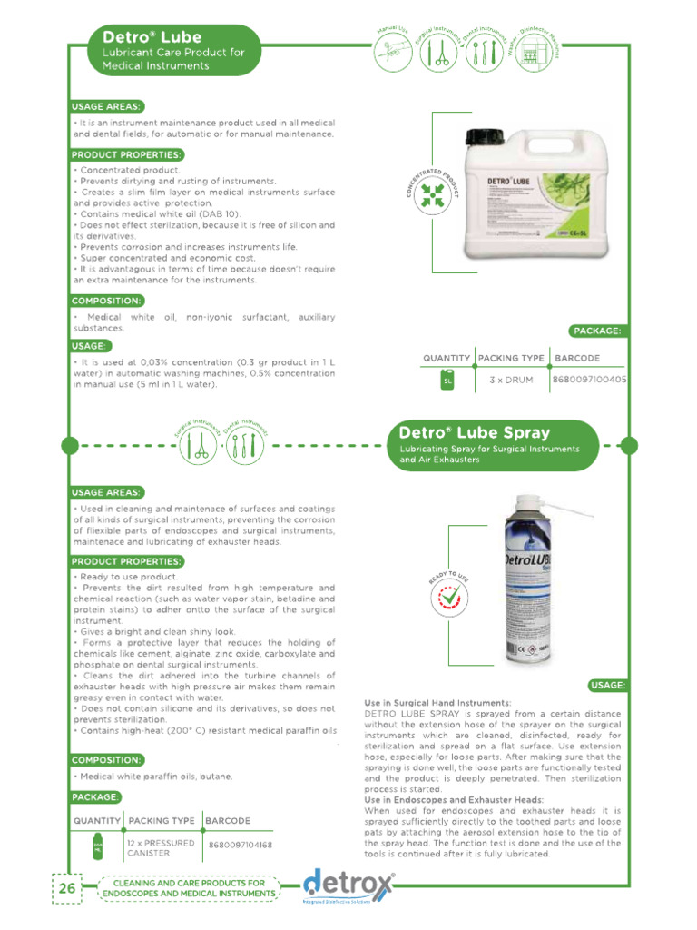 Detro Lube | PDF