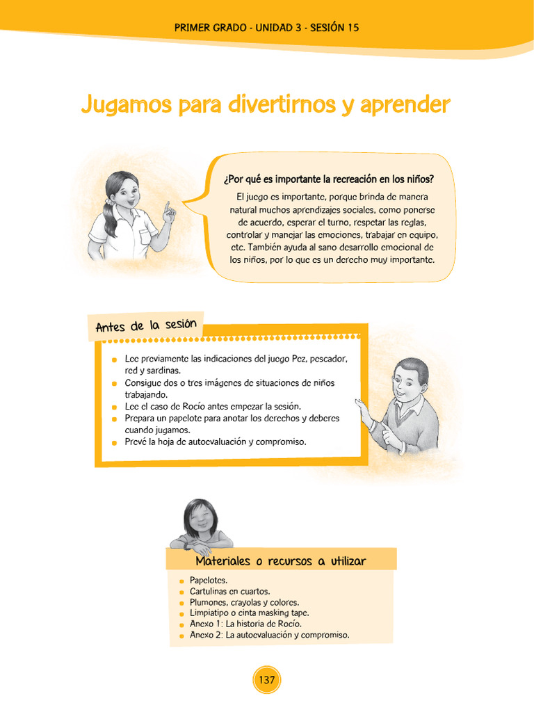 Jugamos para Divertirnos y Aprender1 | PDF | Las emociones