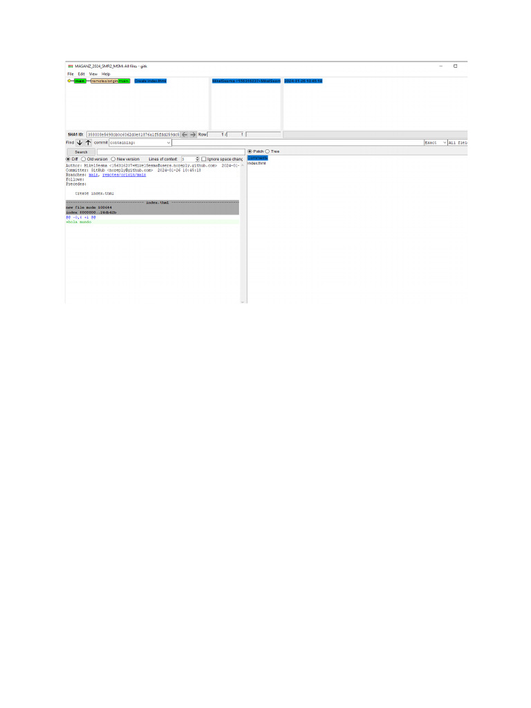 Crear Proyecto en GitHub | PDF
