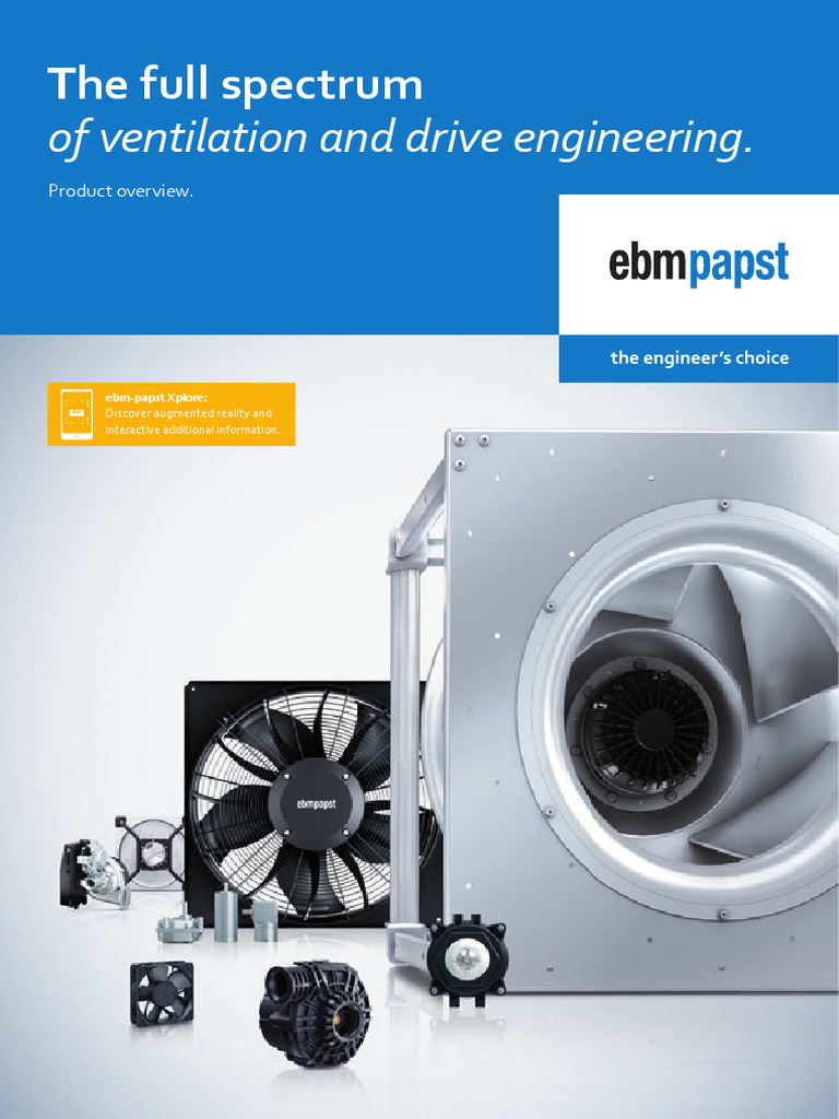 Product - Overview - EN Ebm-Papst | Download Free PDF | Electric Motor | Electrical Engineering