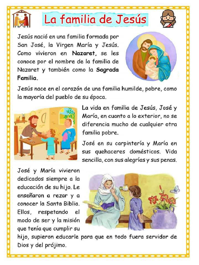 La Familia de Jesus | PDF