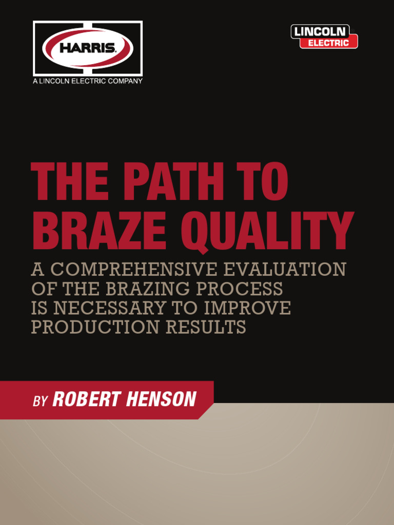 Path To Braze Quality | PDF | Civil Engineering | Procedural Knowledge