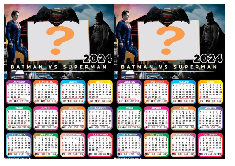 Calendário Batman | PDF