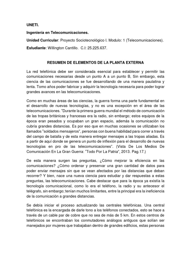 Planta Externa PDF | PDF