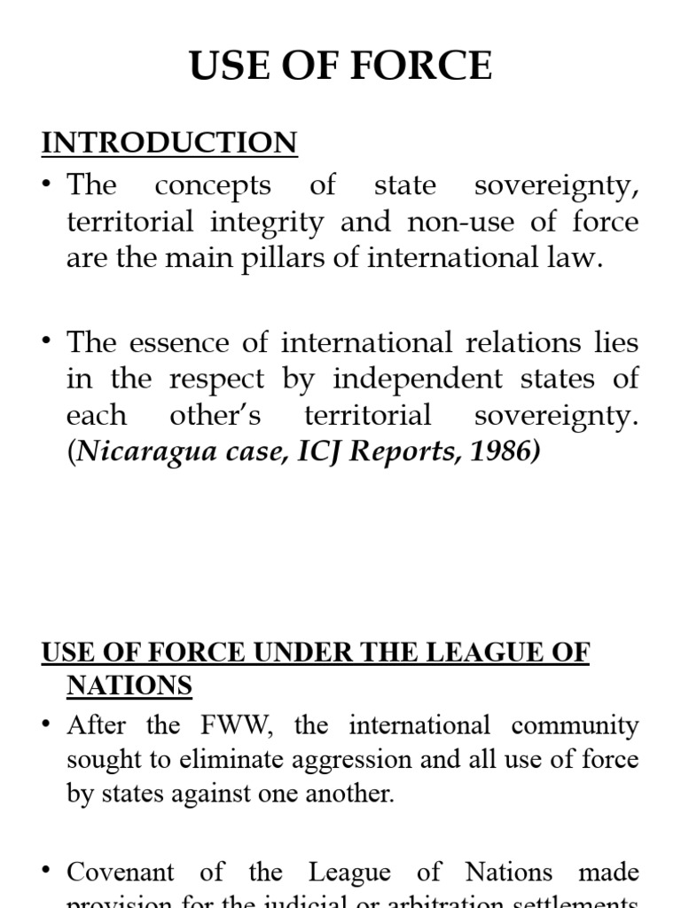 Use of Force | PDF