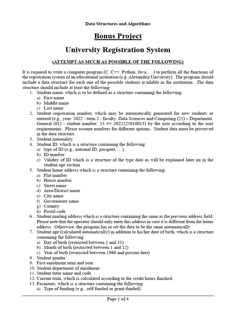 Data Structure Project 000 Pdf Computer Program Programming 9518