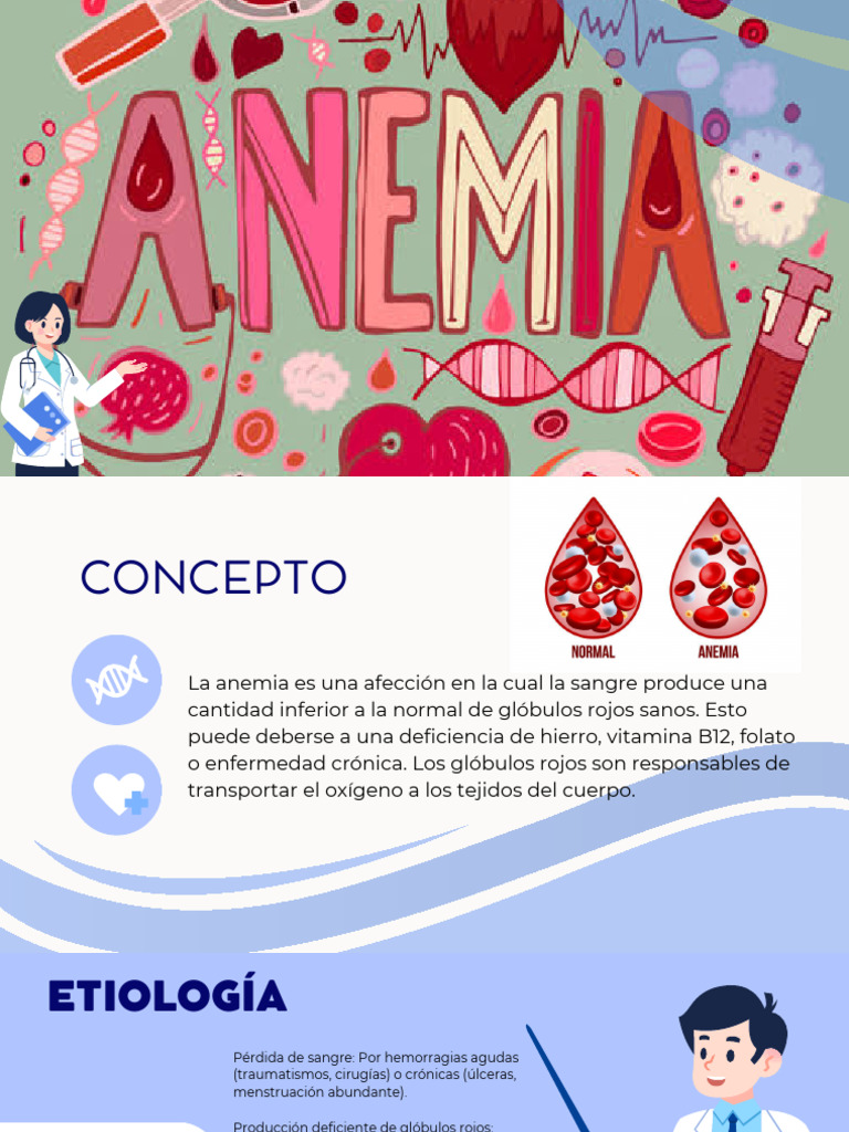 Anemia | PDF | Glóbulo rojo | Anemia