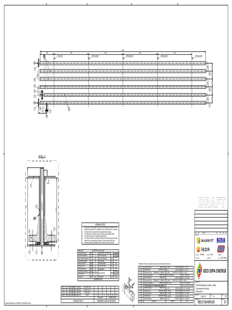 Acid Injection Mixing Spool Design | PDF | Building Materials ...