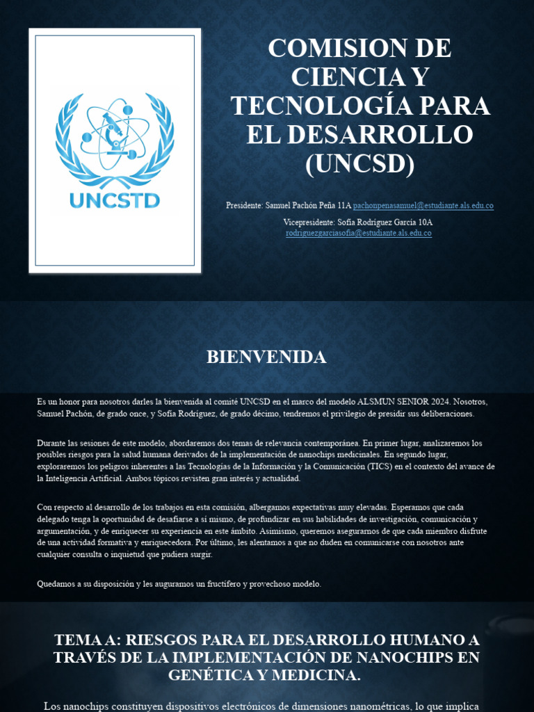 UNCSTD | PDF | Inteligencia artificial | Inteligencia (IA) y semántica
