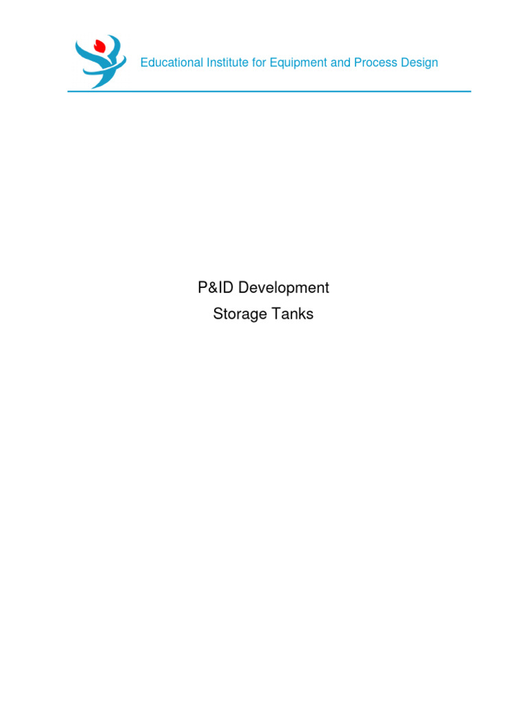 P&ID Development-Storage | PDF | Pump | Pressure