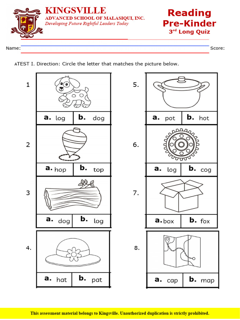 3rd LQ Draft Reading PK | PDF