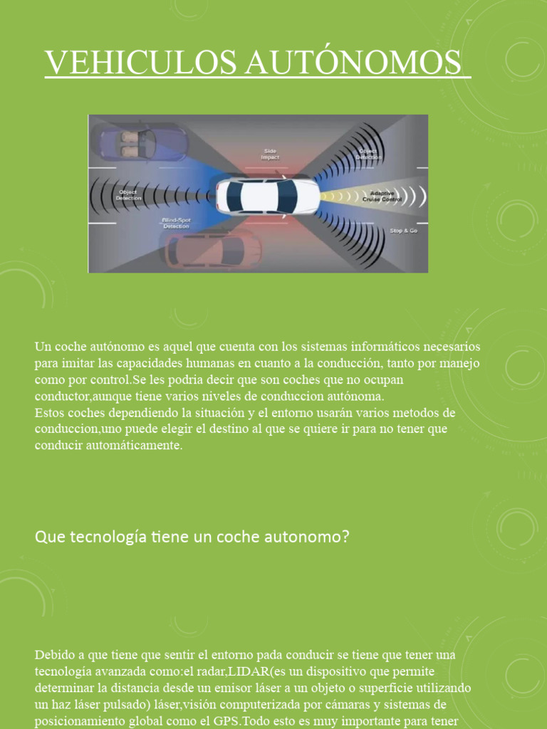 Exposición Tecnología Carros | PDF