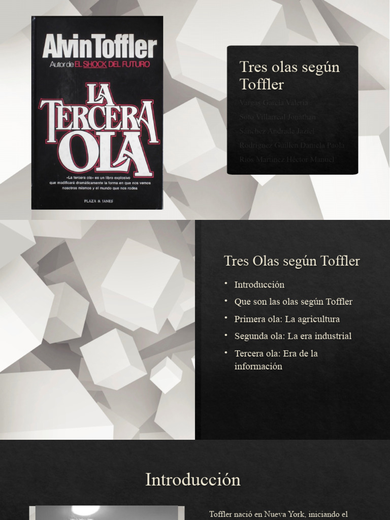 Tres Olas Según Toffler | PDF | Sociedad | Corporaciones