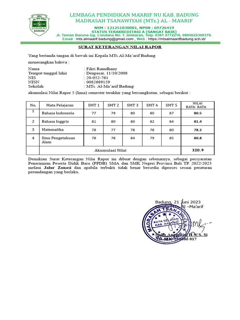 SKNR Fikri Zonasi | PDF