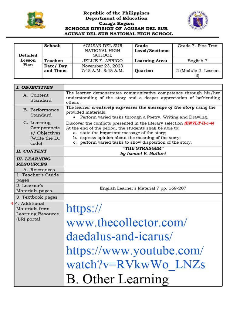 Final DT LP S.Y. 2023 2024 | PDF