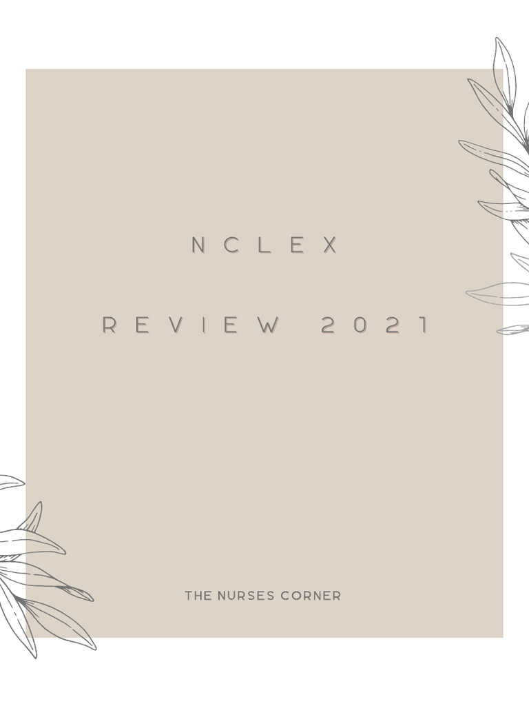 Ncle X Study Guide 2021 | PDF