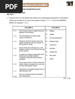NSC Geography Grade 12 May June 2022 P1 and Memo | PDF