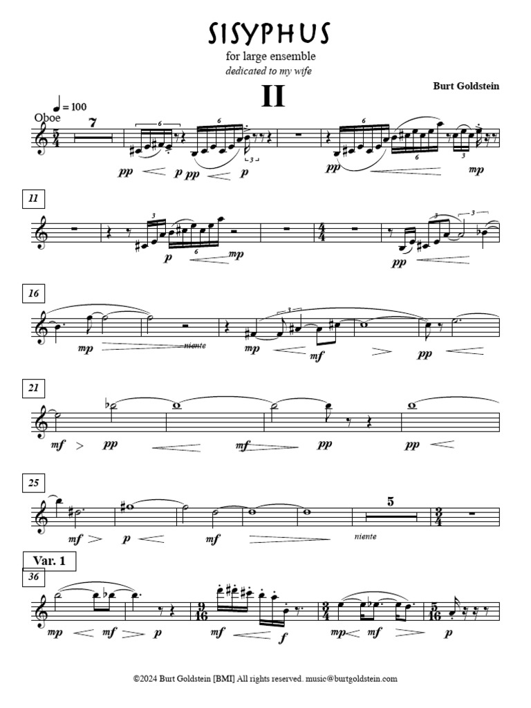 Sisyphus MVT 2 Ver2 WVar - Oboe | PDF