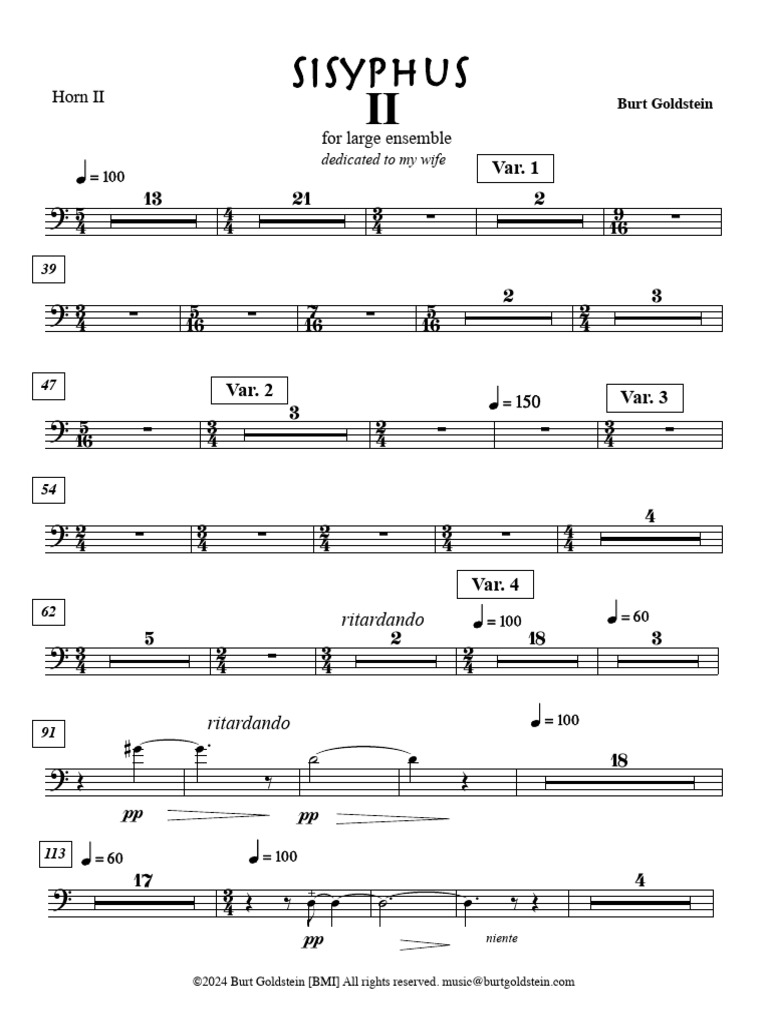 Sisyphus MVT 2 Ver2 WVar - Horn II | PDF