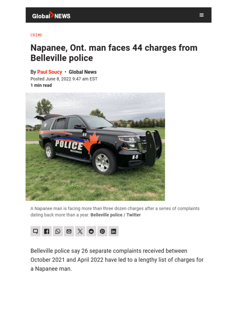 Nick Kerr 44 Charges | PDF