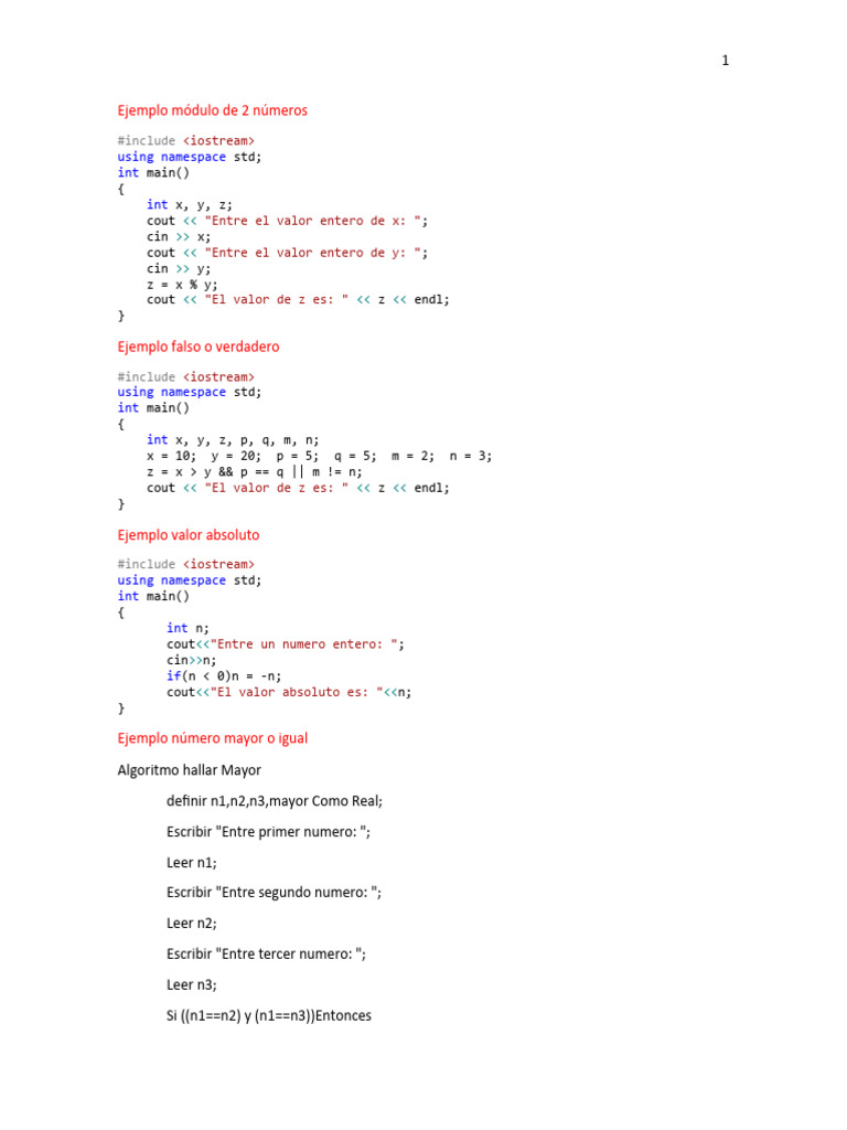 Conceptos Generales y Algoritmos | PDF