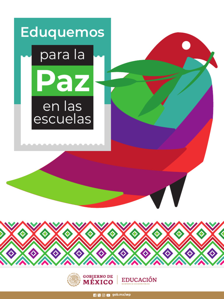 Manual Eduquemos Para La Paz En Las Escuelas Pdf Enseñando Paz
