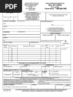 Standard Uniform Bill of Lading | PDF | Cargo | Bill Of Lading