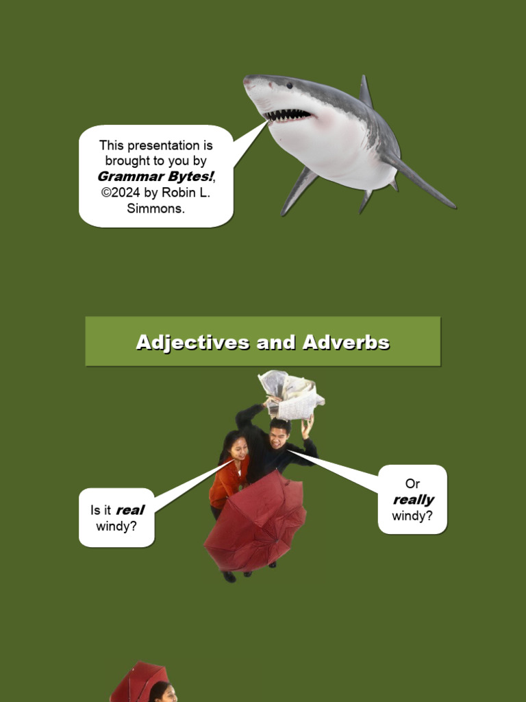 Adjectives vs. Adverbs Explained | PDF