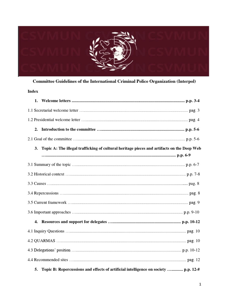 Guide - Interpol | PDF | Política
