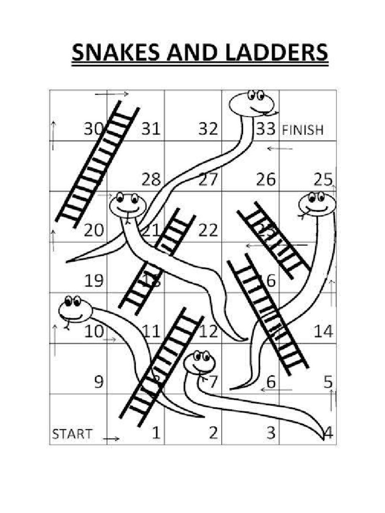 Snake and Ladders | PDF